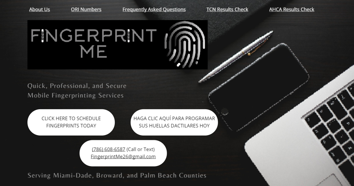 FINGERPRINT ME